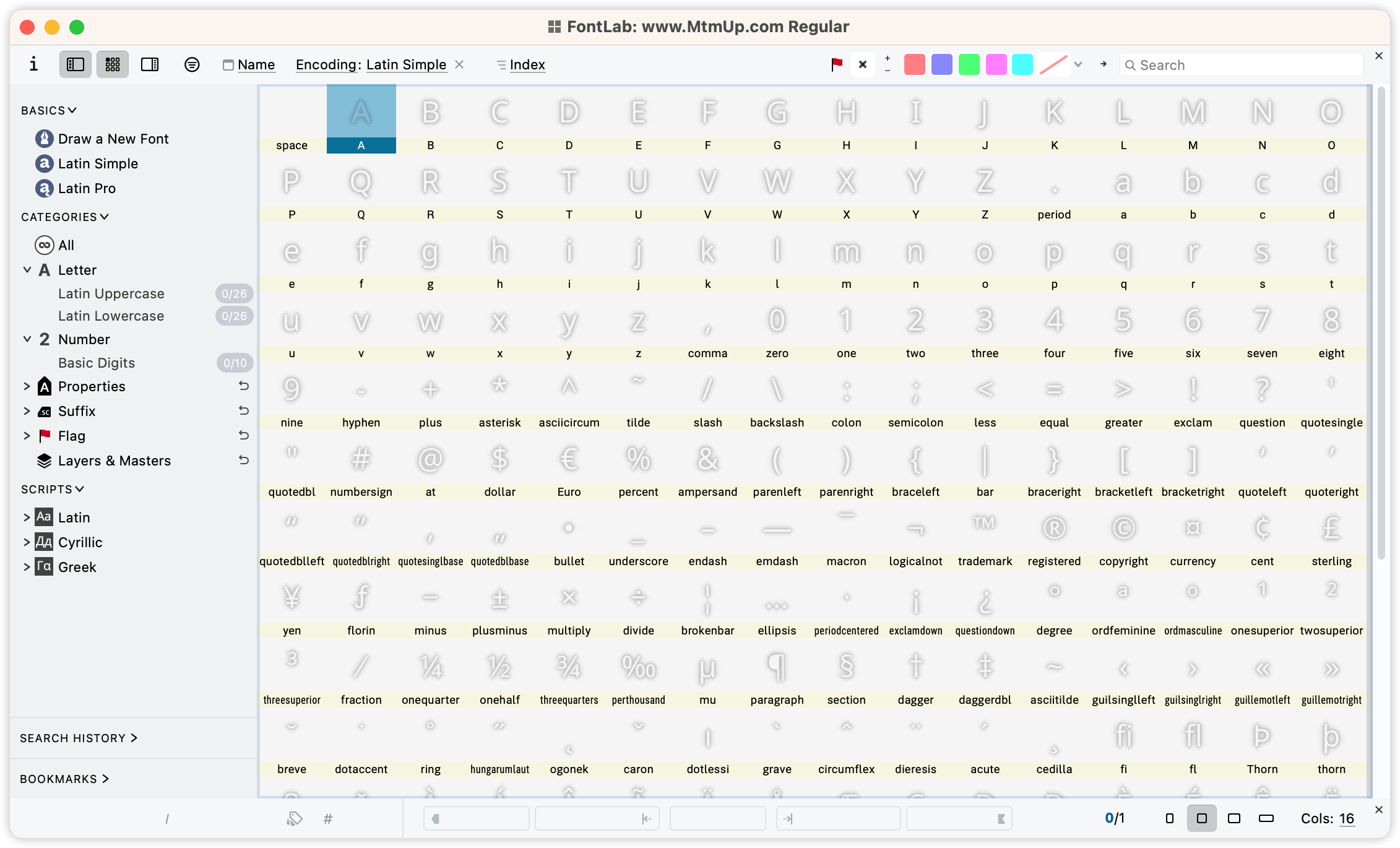 Win版FontLab 8.3.0.8736字体编辑设计 – MtmUp